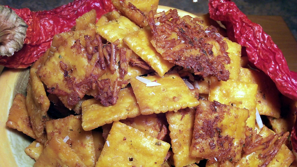 Firehouse Ranch Cheddar Parmesan Cheese Crackers – Once Upon a Spice