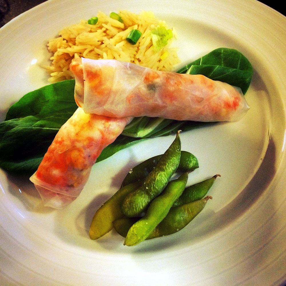 Shrimp spring rolls – Once Upon a Spice